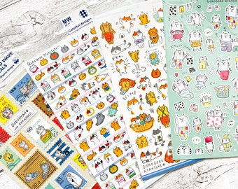 Easily Distracted by Cats Vinyl Sticker, Funny Sticker, Cats Laptop ...