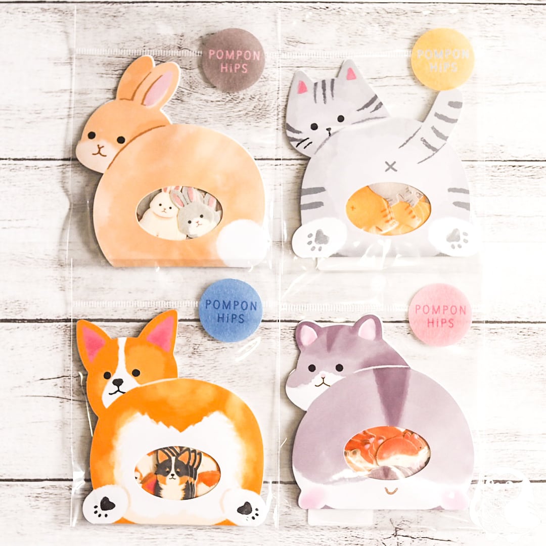 Mindwave Pompon Hips | Rabbit, Cat, Corgi, Hamster | Cute Buttocks ...