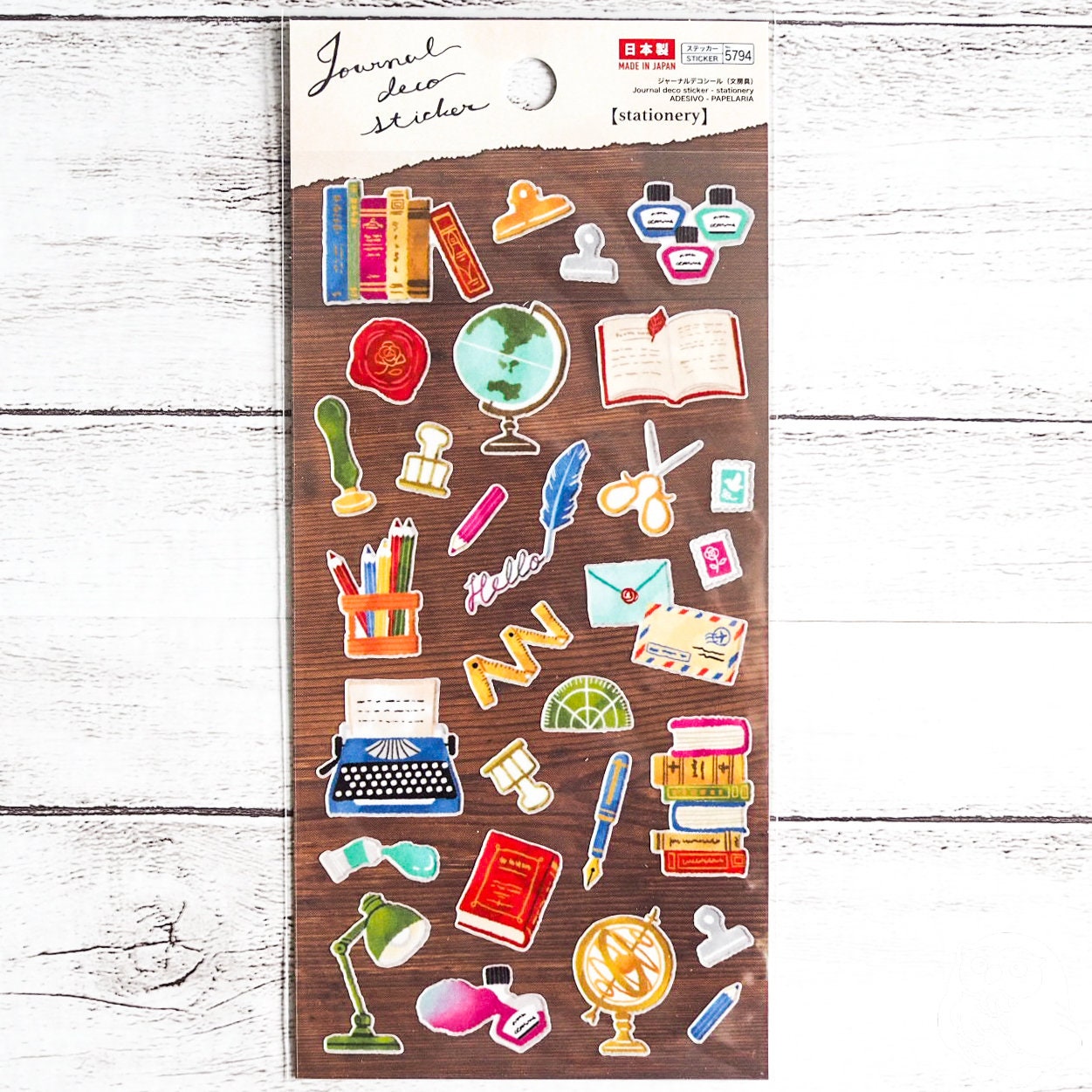 Journal Deco Sticker Made in Japan Sticker Sheet Point - Etsy