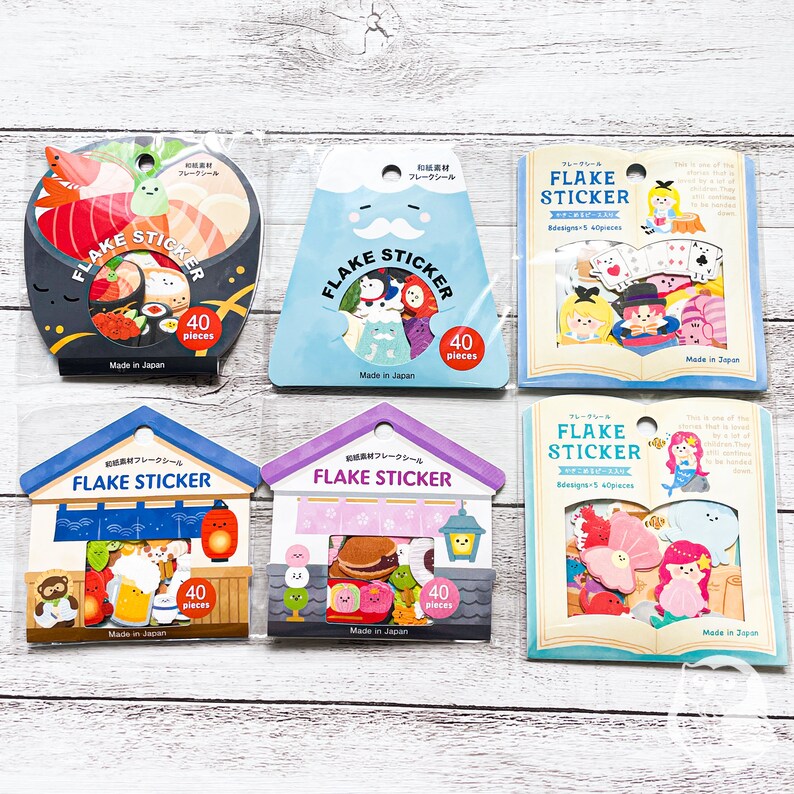 Made in Japan Stickers| Mount Fuji, Sushi, Wagashi, Izakaya, Little ...