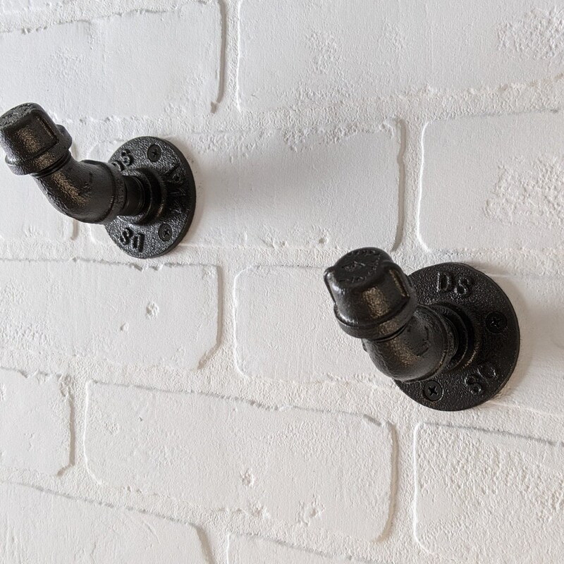 Rustic Metal Hooks - Etsy