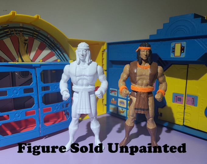 Large Apache Chief Unpainted Custom 3D Printed Super Powers Style ...