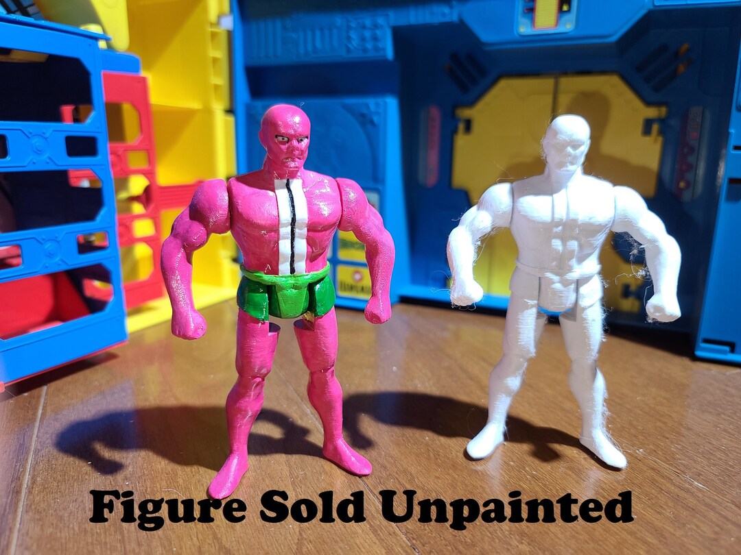 Parasite Unpainted Custom 3D Printed Super Powers Style Action Figure ...