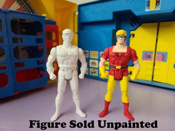 Johnny Quick Unpainted Custom 3D Printed Super Powers Style - Etsy