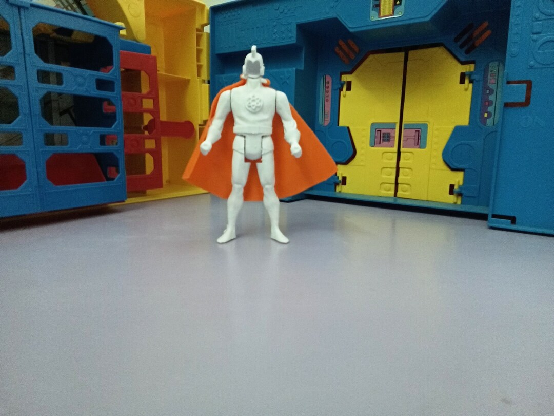 Invisible Destroyer With Cape Unpainted Custom 3D Printed Super Powers ...
