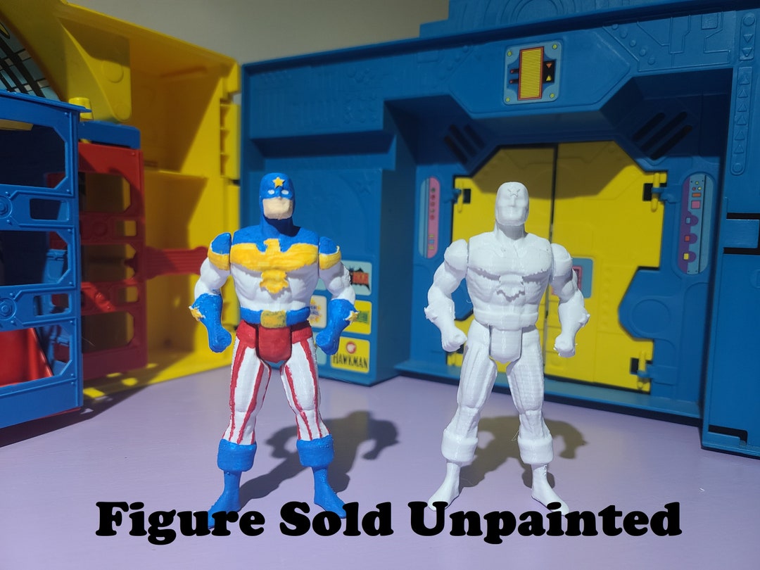 General Glory Unpainted Custom 3D Printed Super Powers Style Action ...
