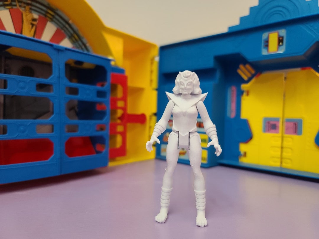 Pantha Unpainted Custom 3D Printed Super Powers Style Action Figure DIY ...