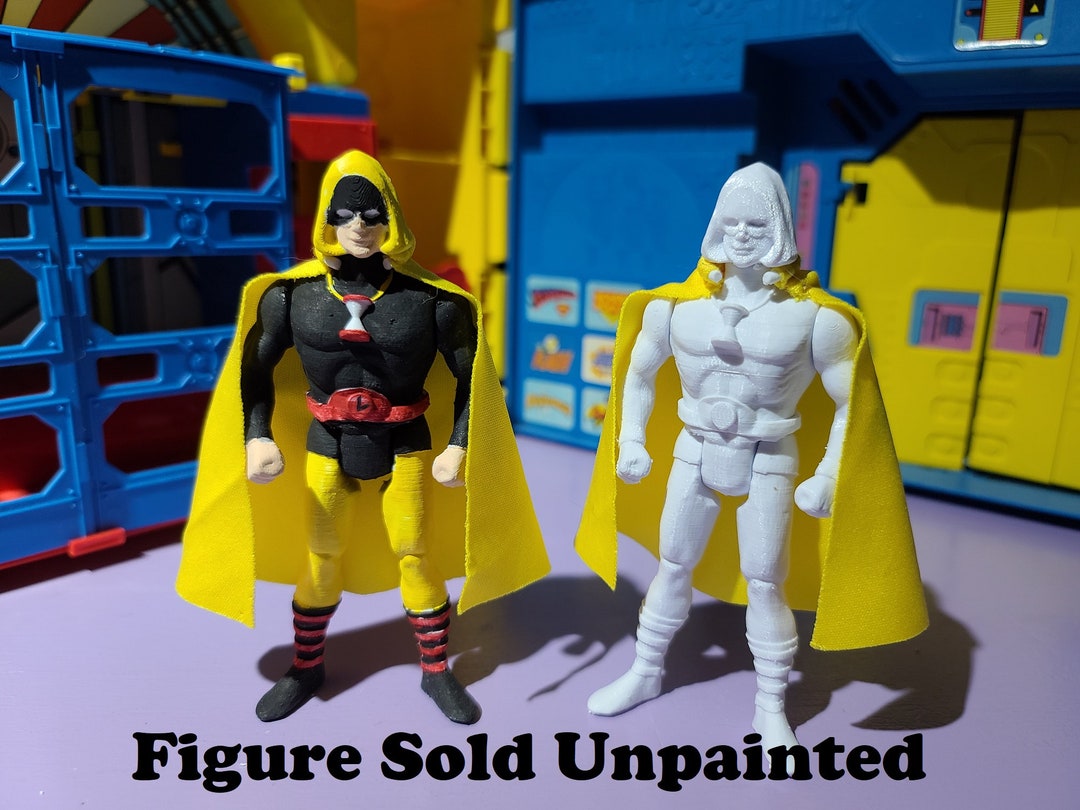 Golden Age Hourman Unpainted Custom 3D Printed Super Powers Style ...