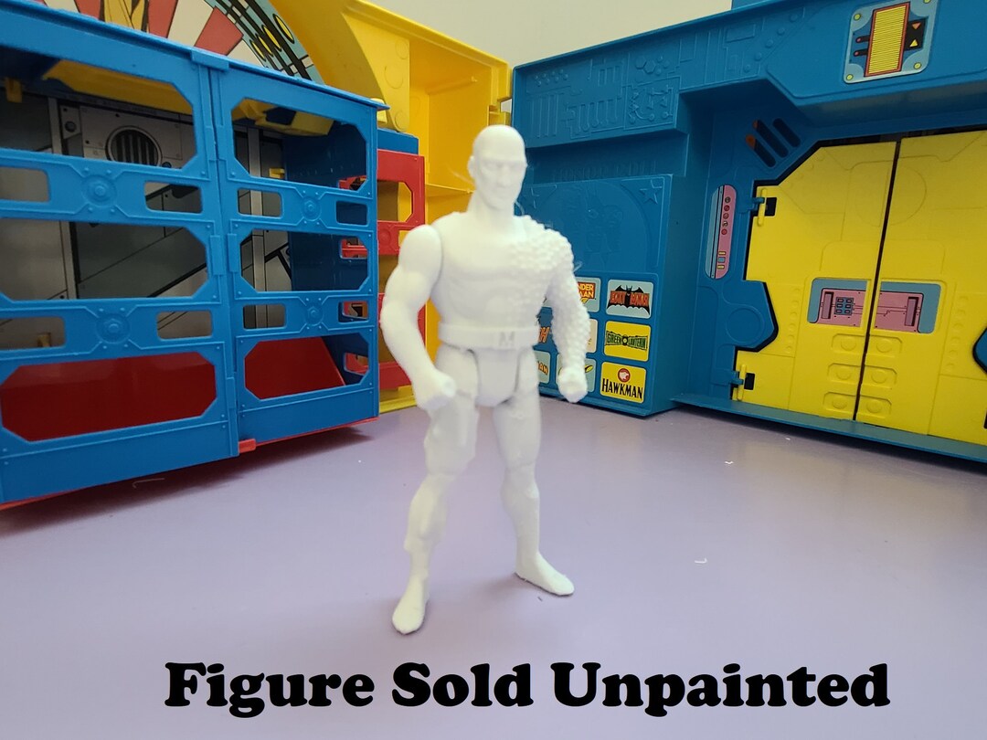 Metamorpho Unpainted Custom 3D Printed Super Powers Style Action Figure ...