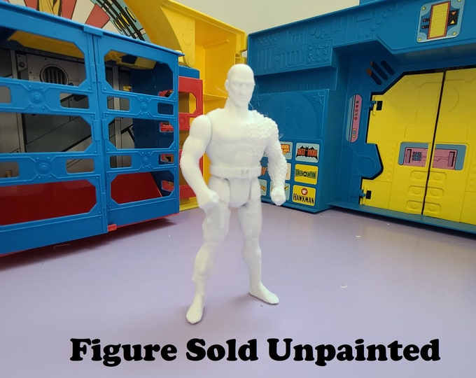 Metamorpho Unpainted Custom 3D Printed Super Powers Style Action Figure ...