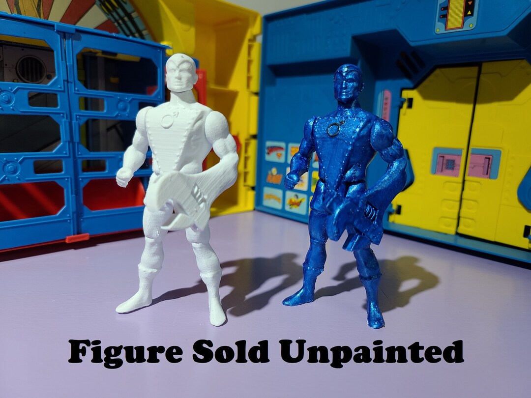 Metal Men Iron Unpainted Custom 3D Printed Super Powers Style Action ...