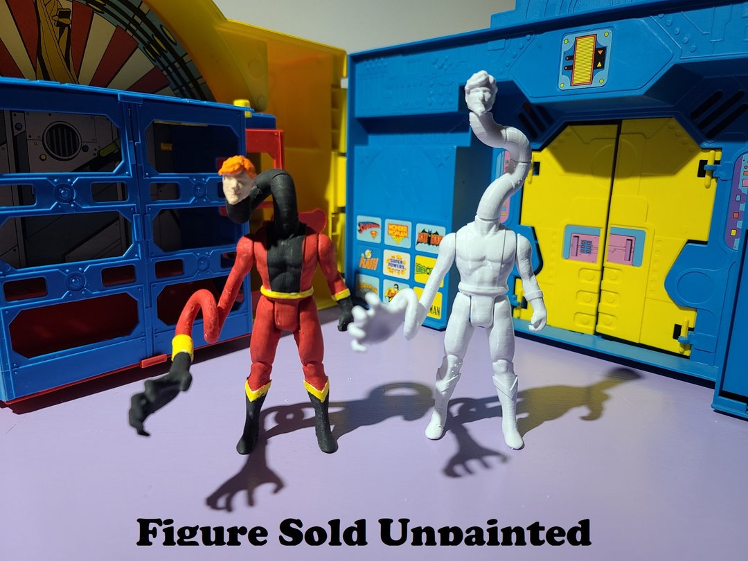 Elongated Man Unpainted Custom 3D Printed Super Powers Style Action ...