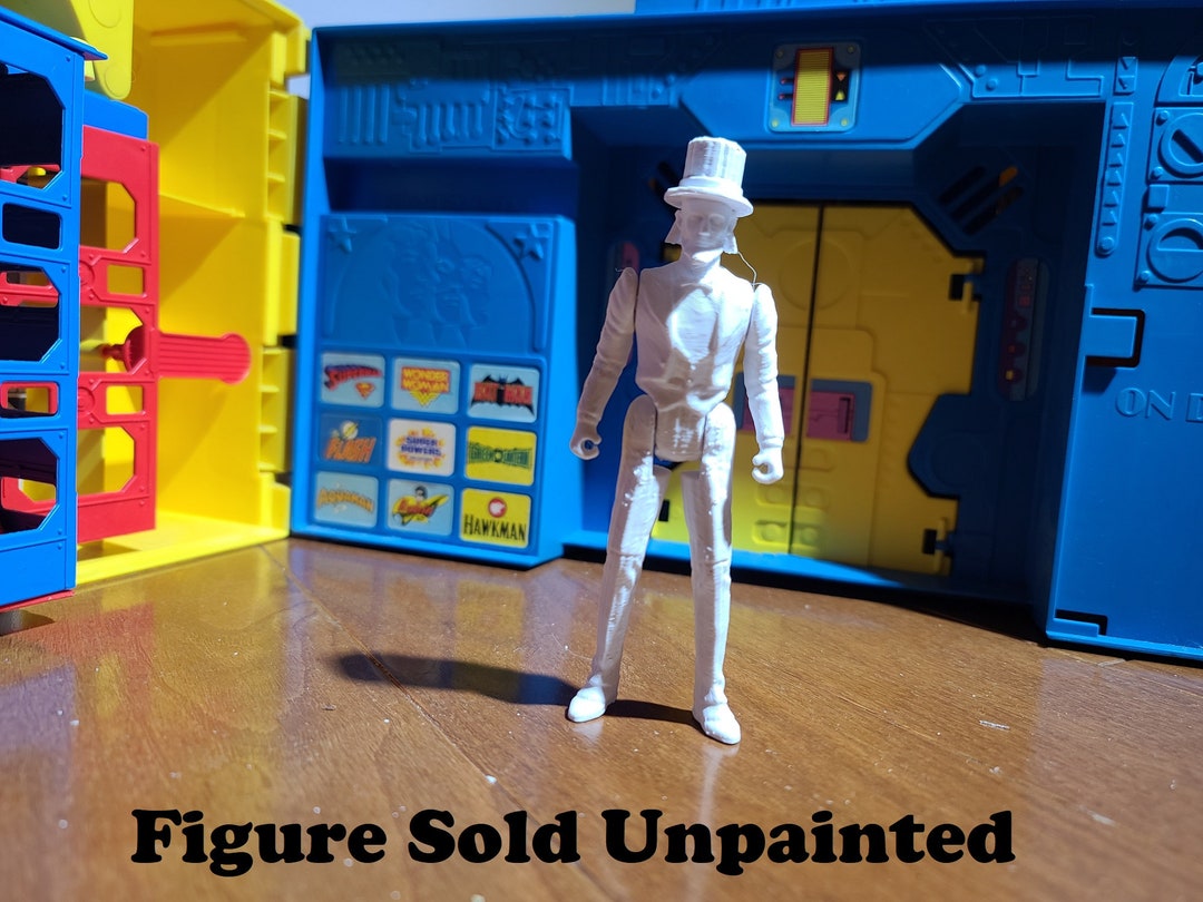 Uncle Sam Unpainted Custom 3D Printed Super Powers Style Action Figure ...