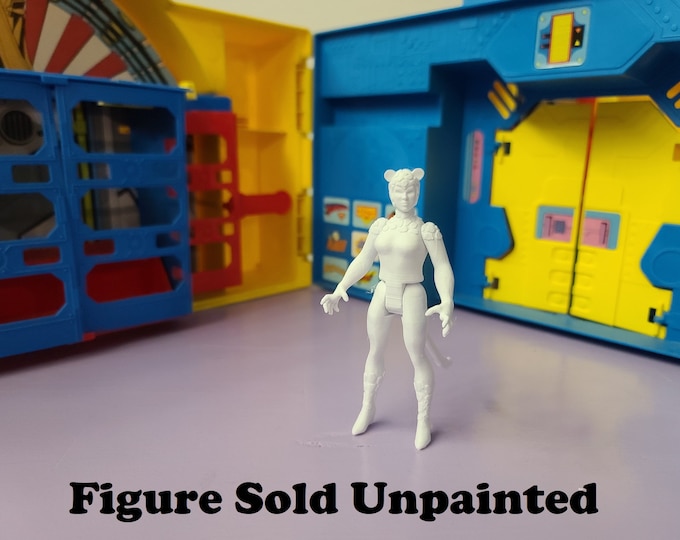 Super Friends Cheetah Unpainted Custom 3D Printed Super Powers Style ...