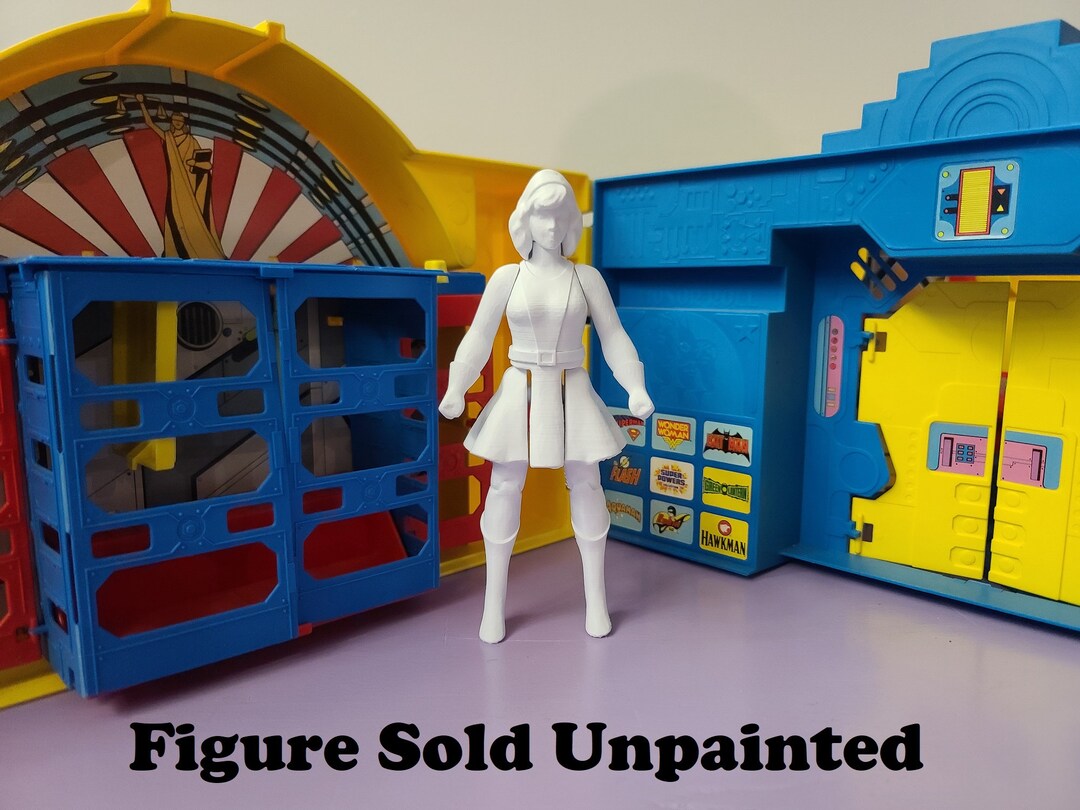 Large Elasti-girl Unpainted Custom 3D Printed Super Powers Style Action ...