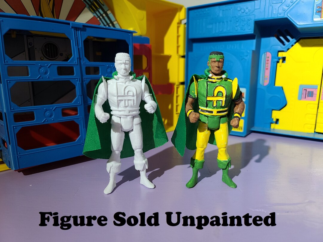 Amazing Man Unpainted Custom 3D Printed Super Powers Style Action ...