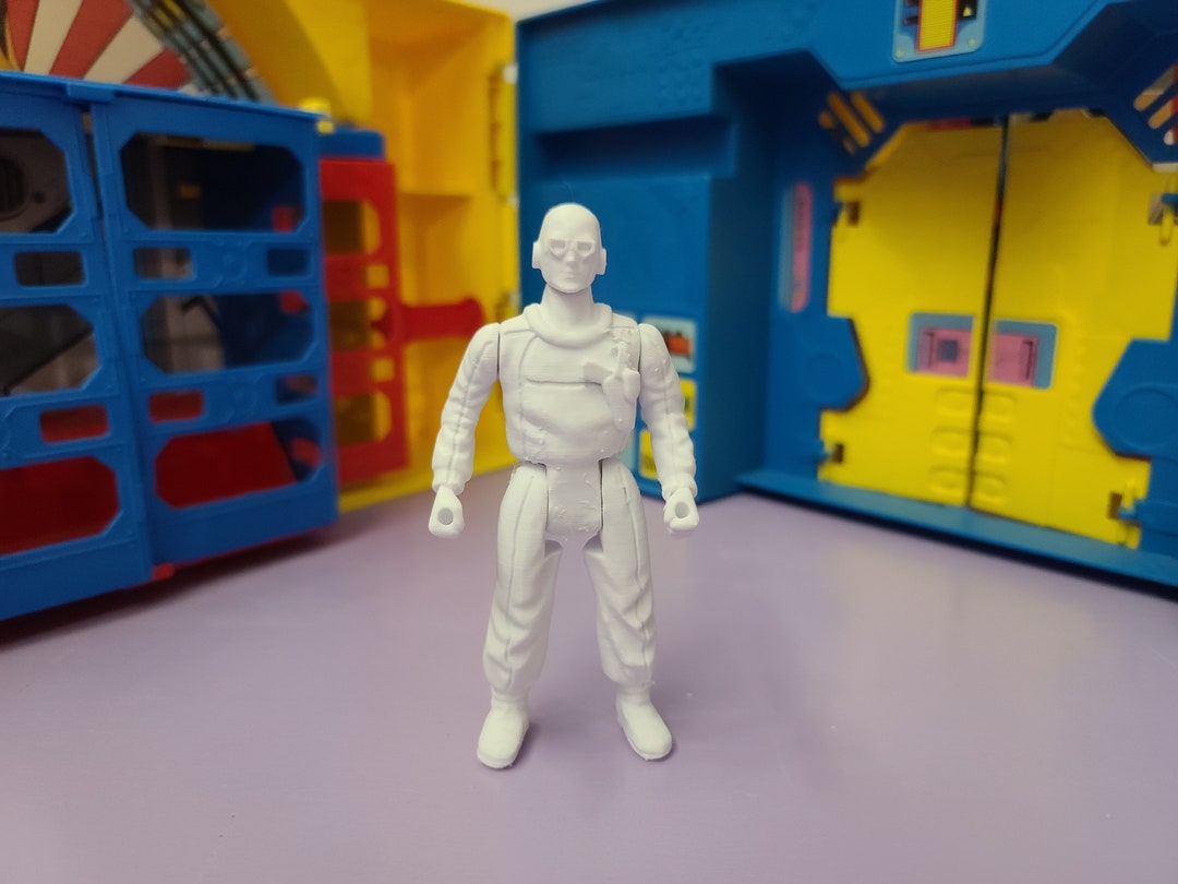 Heatwave Unpainted Custom 3D Printed Super Powers Style Action Figure ...