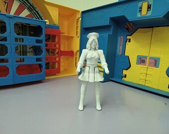 Harley Quinn Unpainted Custom 3D Printed Super Powers Style Action ...