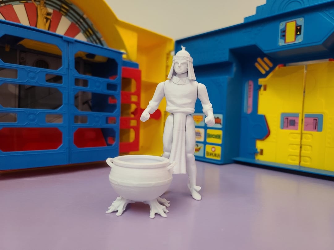 Felix Faust Unpainted Custom 3D Printed Super Powers Style Action ...