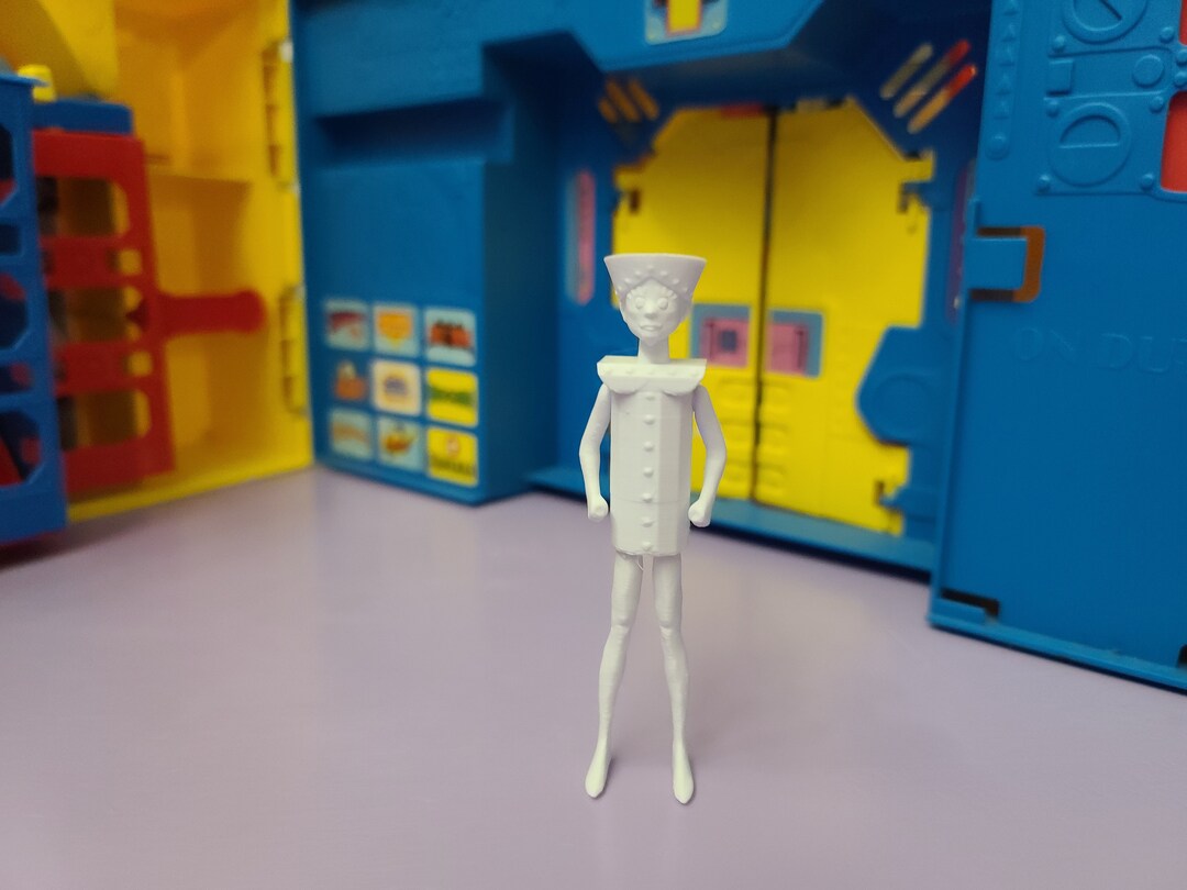 Nameless Metal Men Unpainted Custom 3D Printed Super Powers Style ...