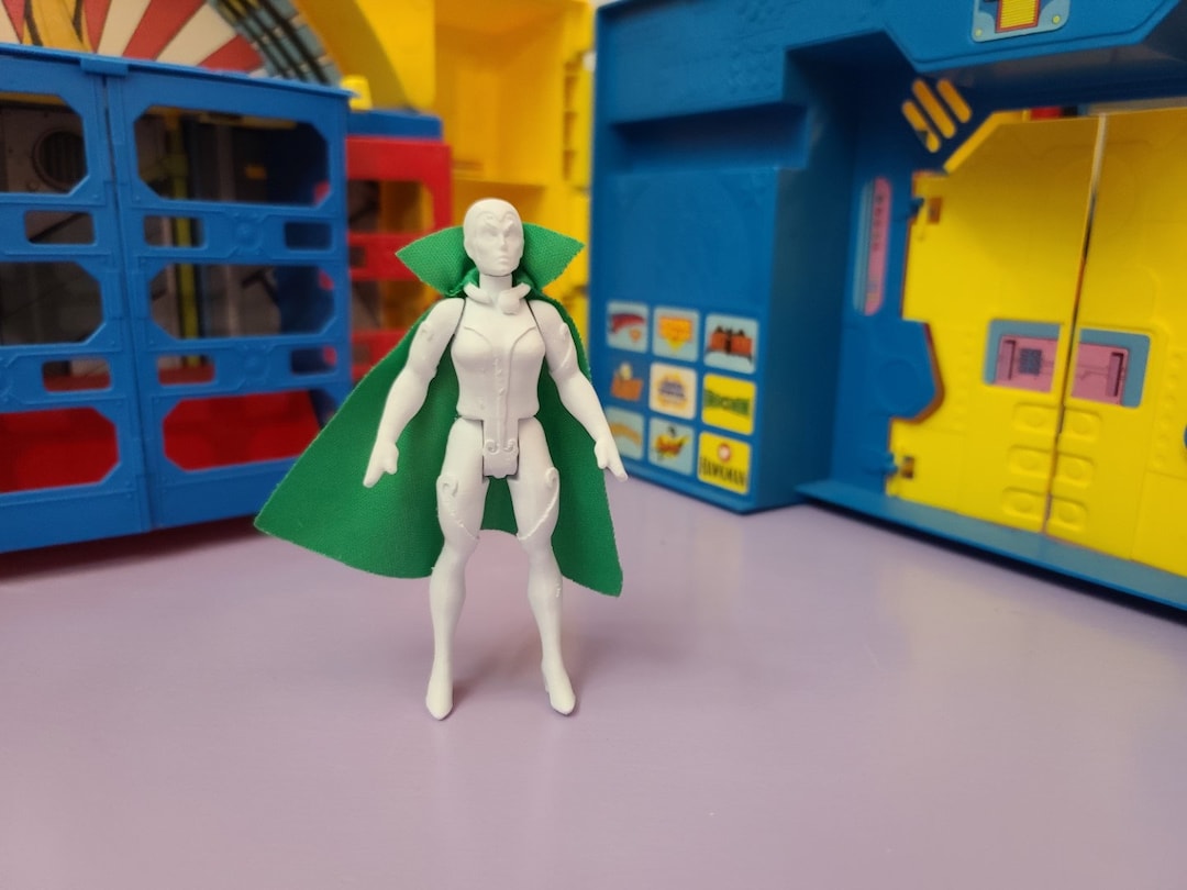 Phobia Unpainted Custom 3D Printed Super Powers Style Action Figure DIY ...