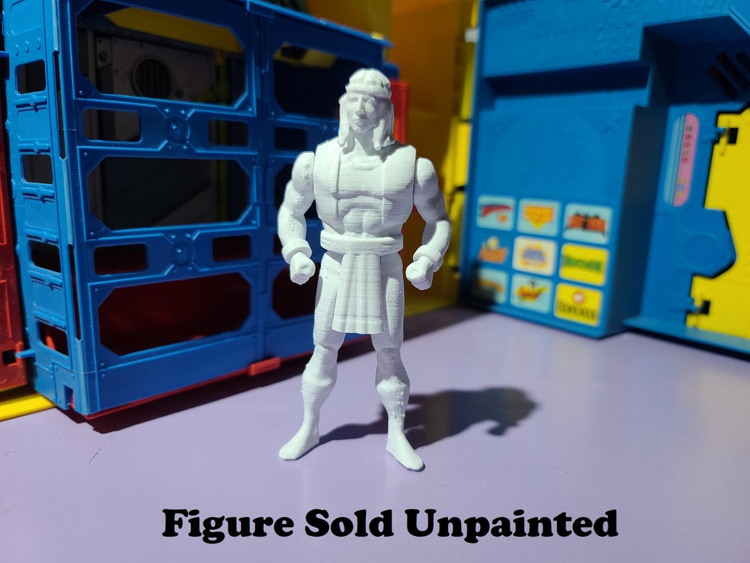 Small Apache Chief Unpainted Custom 3D Printed Super Powers Style ...