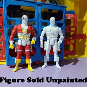 Deadshot Unpainted Custom 3D Printed Super Powers Style Action Figure ...