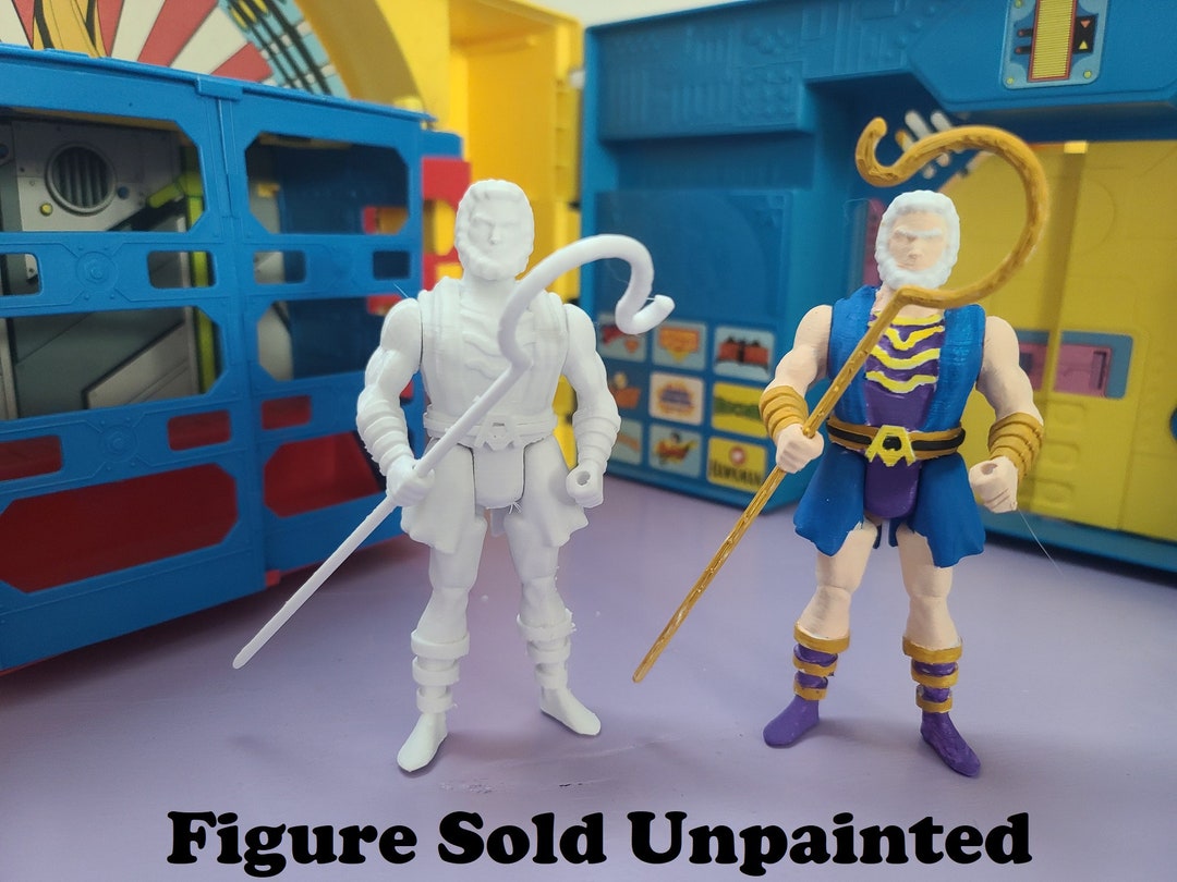 Highfather Unpainted Custom 3D Printed Super Powers Style Action Figure ...