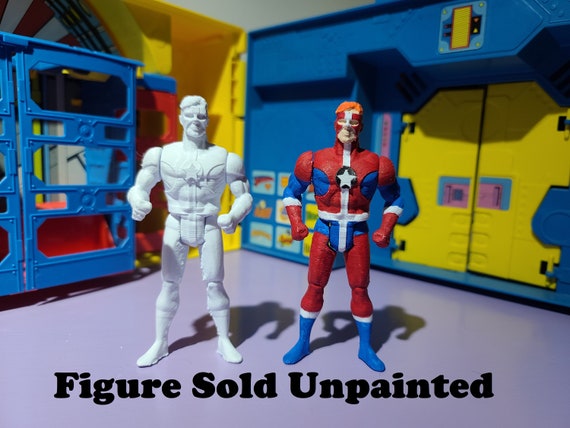 Steel Hank Heywood Unpainted Custom 3D Printed Super Powers | Etsy