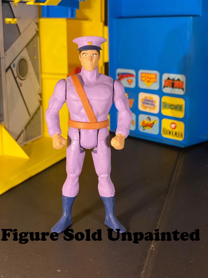 Phantom Zone General Zod Unpainted Custom 3D Printed Super - Etsy