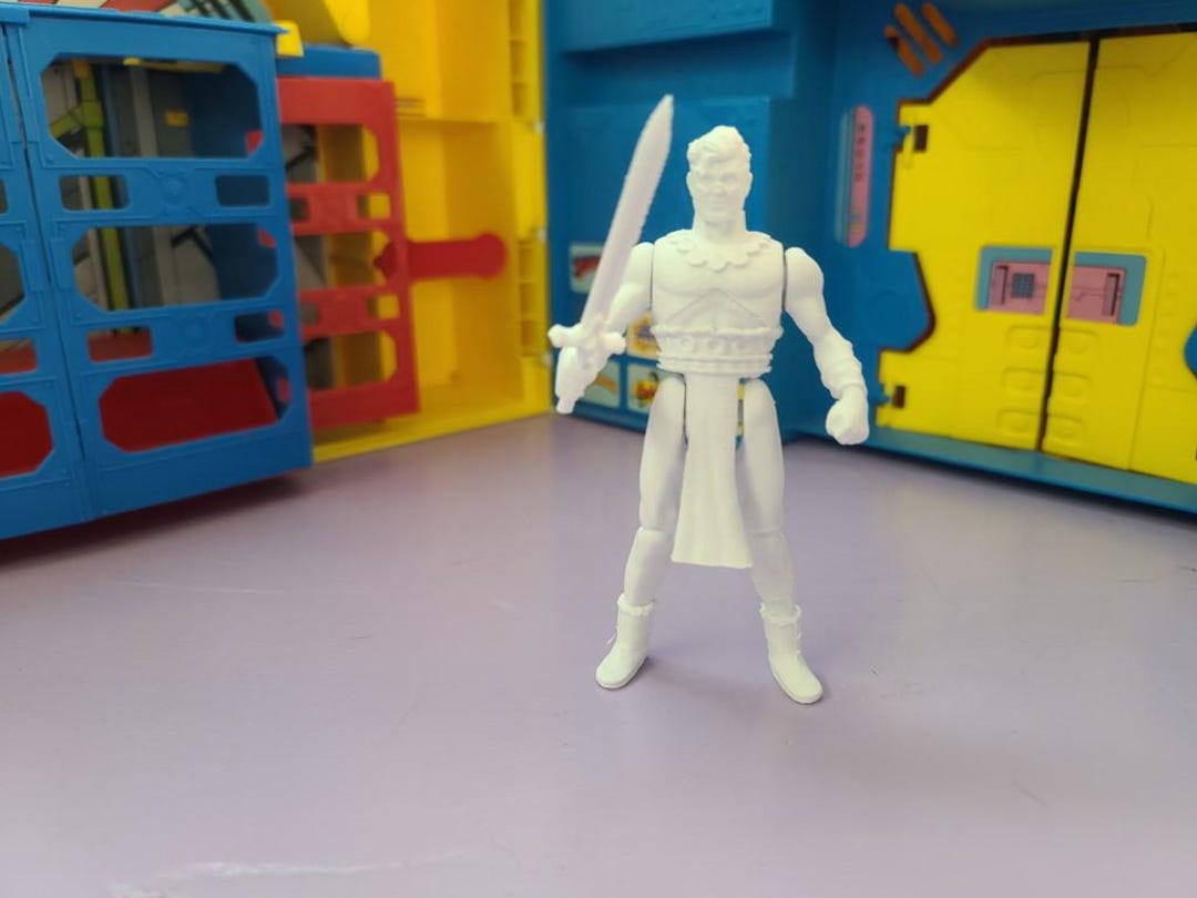 Power of the Atom Unpainted Custom 3D Printed Super Powers Style Action ...