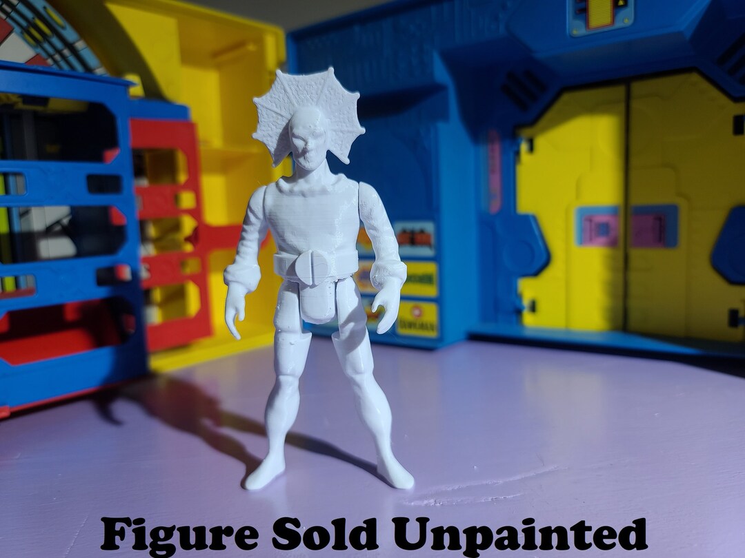 Despero Unpainted Custom 3D Printed Super Powers Style Action Figure ...