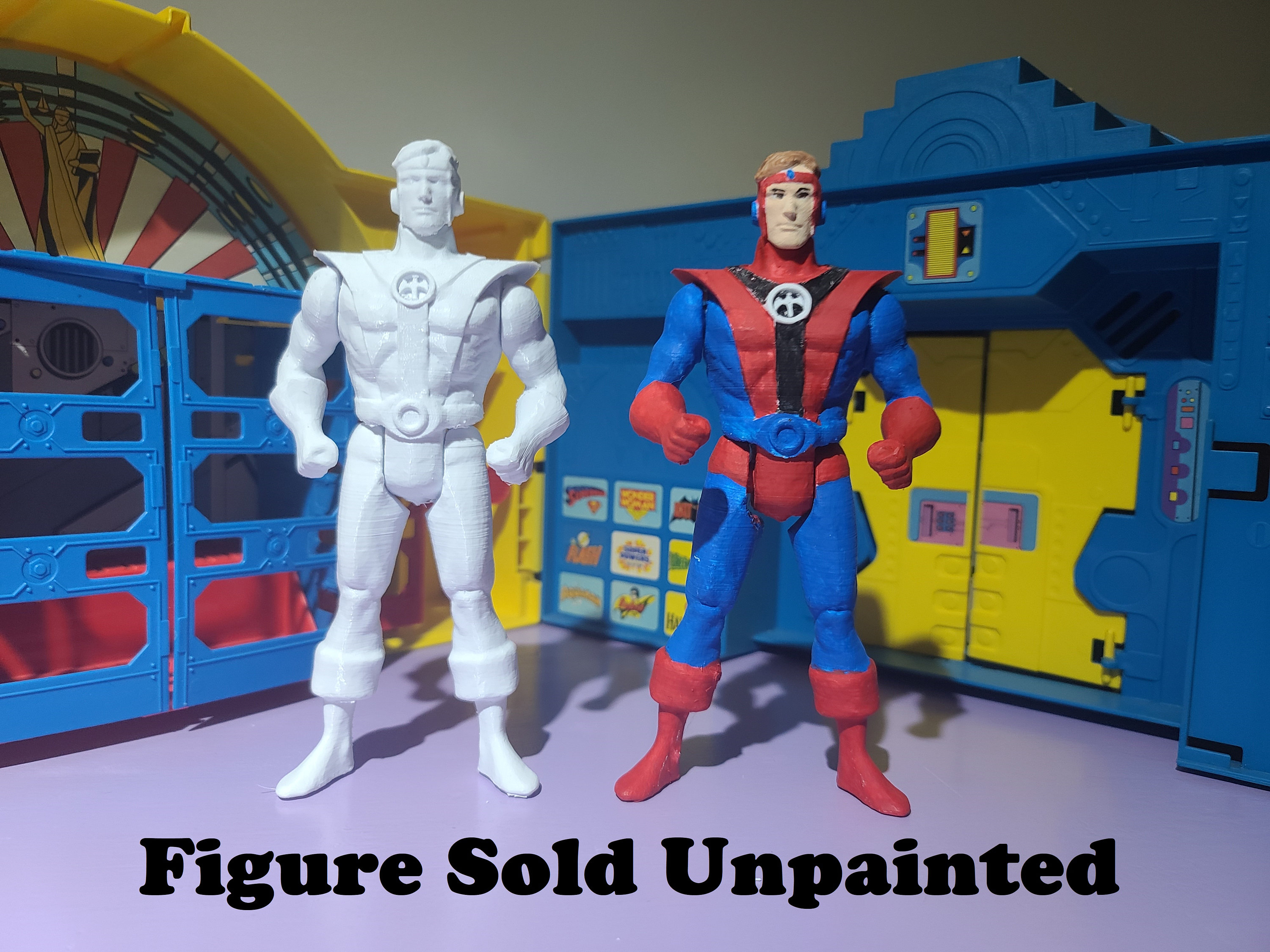 Colossal Boy Unpainted Custom 3D Printed Super Powers Style - Etsy UK