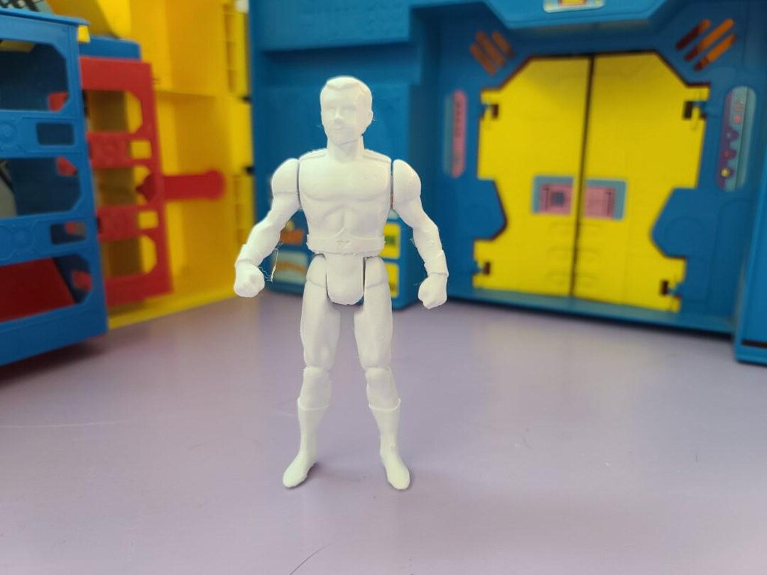 Matter Eater Lad Unpainted Custom 3D Printed Super Powers Style Action ...