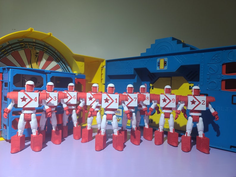 Rocket Red 1 Unpainted Custom 3D Printed Super Powers Style | Etsy