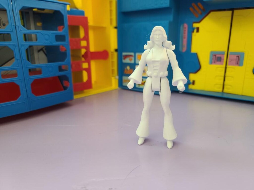 Phantom Girl Unpainted Custom 3D Printed Super Powers Style Action ...