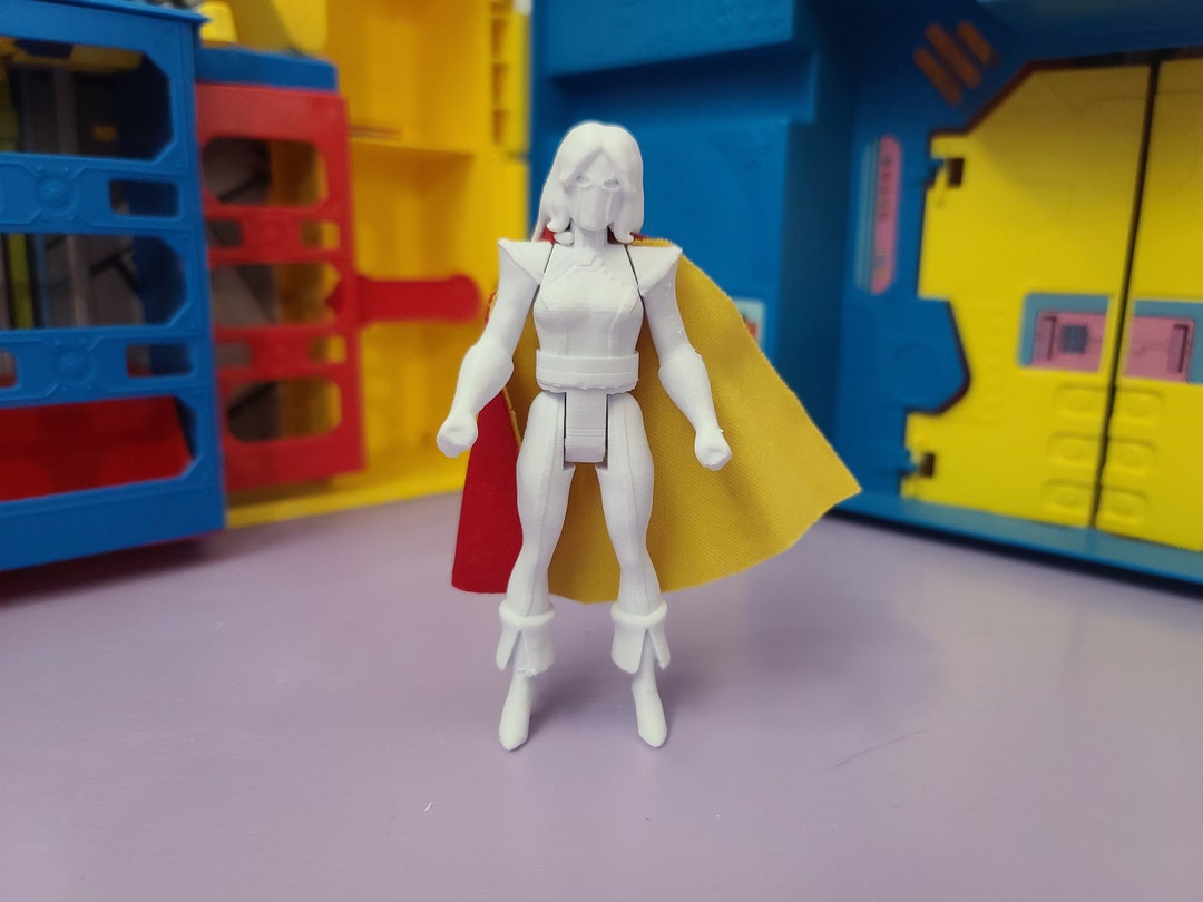 Sensor Girl/ Princess Projectra Unpainted Custom 3D Printed Super ...