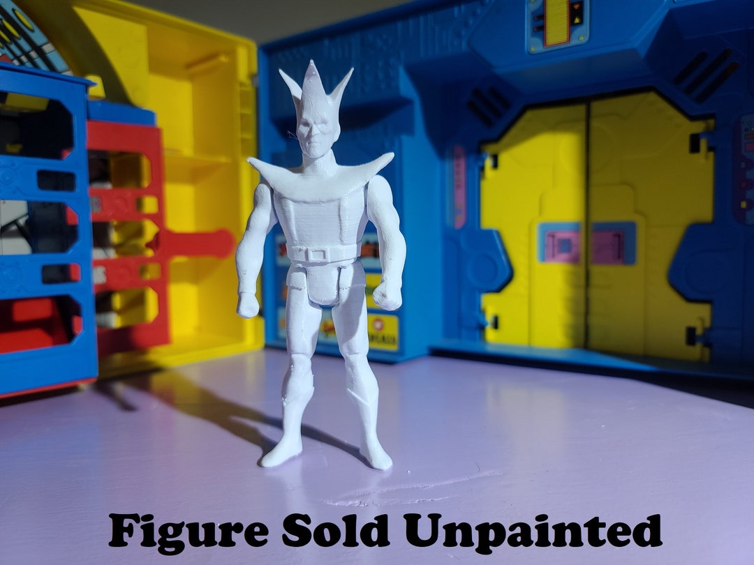 Toy Man Unpainted Custom 3D Printed Super Powers Style Action Figure ...