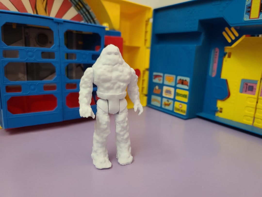 Plasmus Unpainted Custom 3D Printed Super Powers Style Action Figure ...