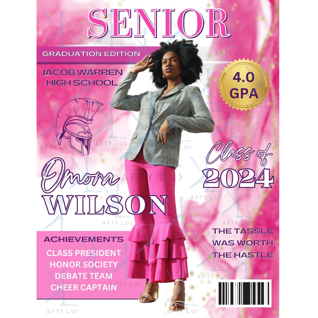Graduation Magazine Design, Editable in Canva, Graduation Magazine ...