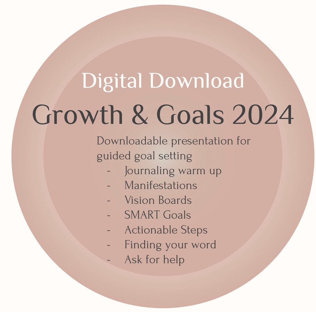 2024 Goal Setting Party Presentation for Setting SMART Goals ...