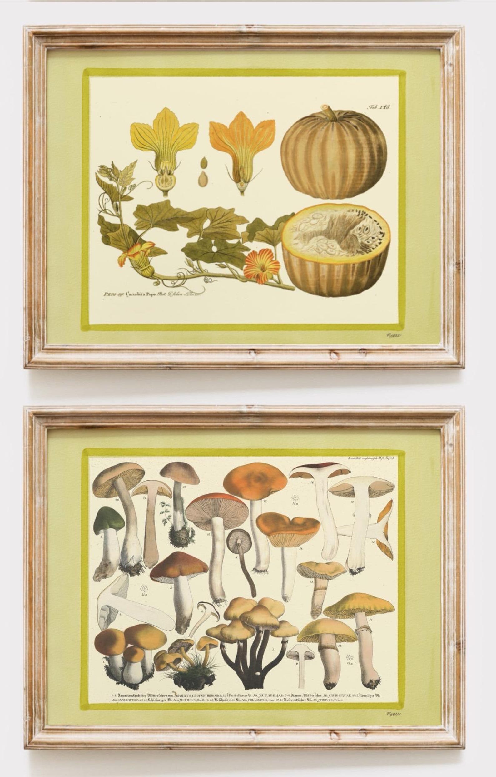 Chartreuse Art Prints, 12 Watercolor Autumn Printable, Maximalist ...