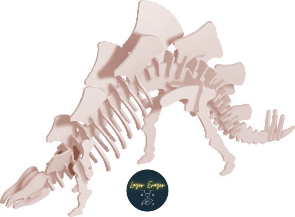 Stegosaurus 3d Puzzle - Etsy