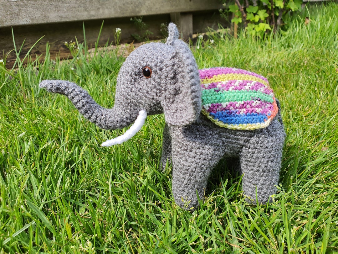 Elephant ENGLISH/DUTCH Crochet Pattern - Etsy