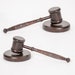 Personalized Judge's Gavel and Sound Block, Custom Engraved Handwriting ...
