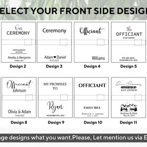 Officiant Journal, Officiant Gift, Wedding Journal, Guest Registry Book ...