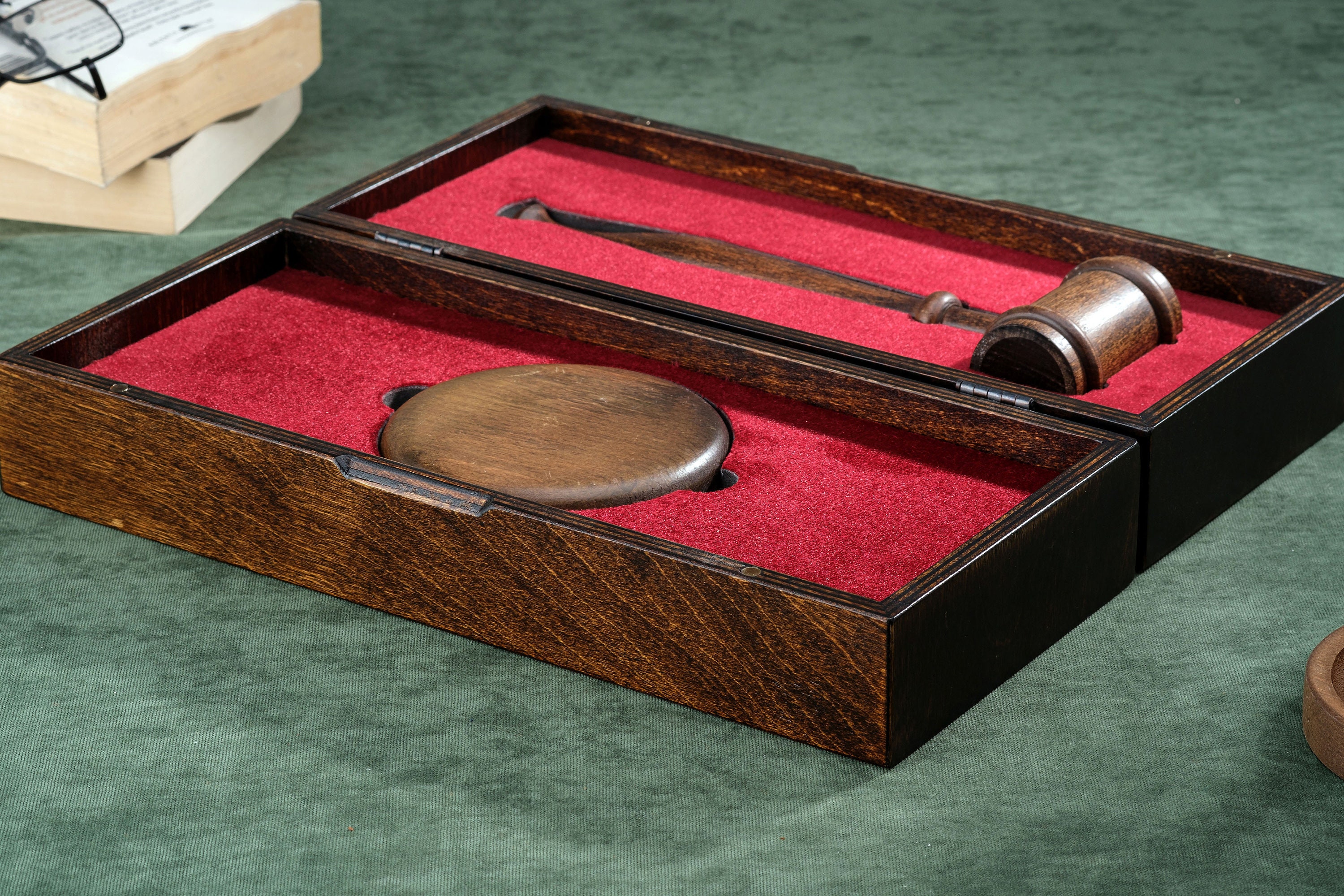 Personalized Masonic Gavel and Sound Block With Wood Box,freemason Past ...