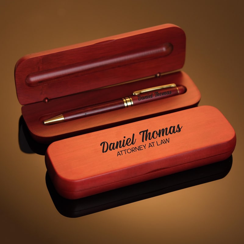 Wood Pen Case - Etsy