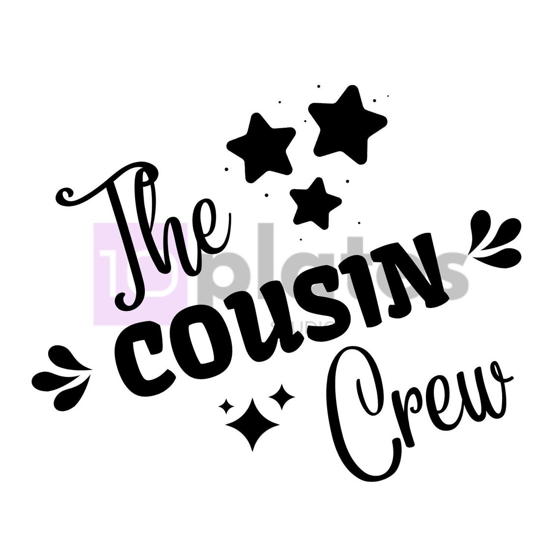Cousin Crew SVG Cutting File, Cousins Svg, Family Love Svg, Cousin Crew ...