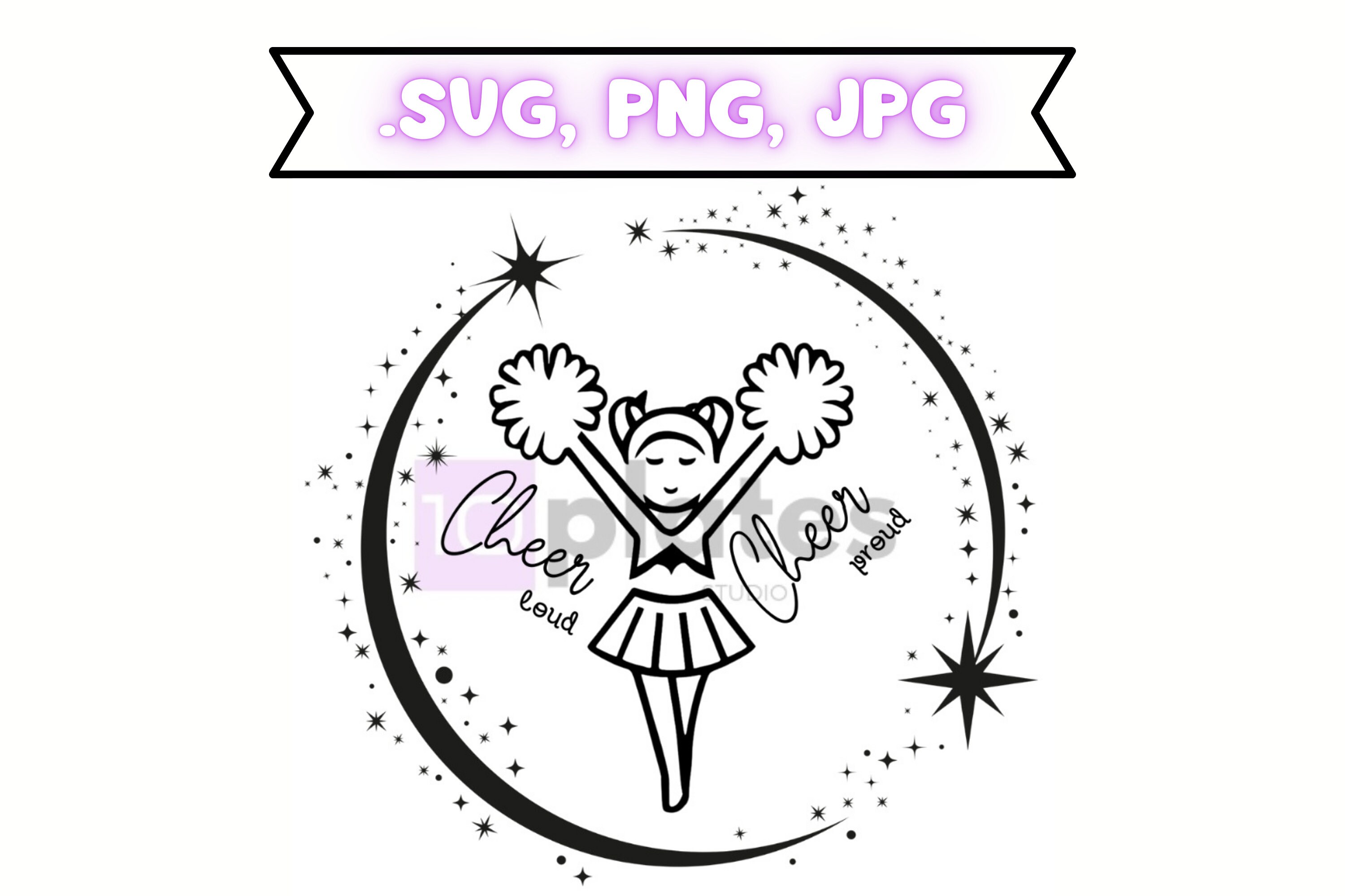 Cheerleader SVG, Cheer Era SVG, Cheer Leader SVG, Cheerleading Png ...